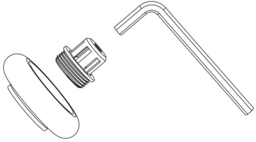 Harmoni Chelsea Black Handles Kit - Satin Nickel - Heater Shop