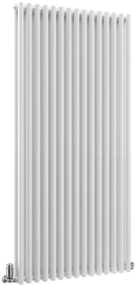 Harmoni Blyth Round Tube White Double 15 Section Radiator - 504mm x ...