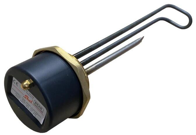 Backer Electric 3kW 240V 14" Shel Incoloy Immersion Heater - Heater Shop