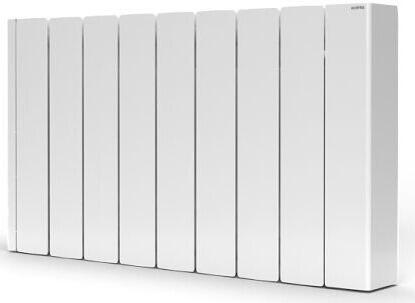 Rointe Belize BRIW1000RADC4 Wi-Fi Short Electric Radiator, White, 1000W ...
