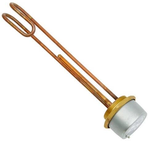 Backer Electric 3kW 240V 11" Copper Immersion Heater - Heater Shop