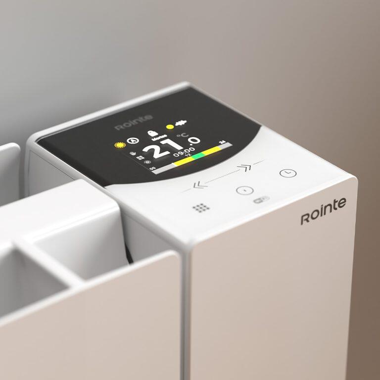 Rointe Belize - BRIW1800RAD3 Wi-Fi Electric Radiator, White, 1800W, 12 ...