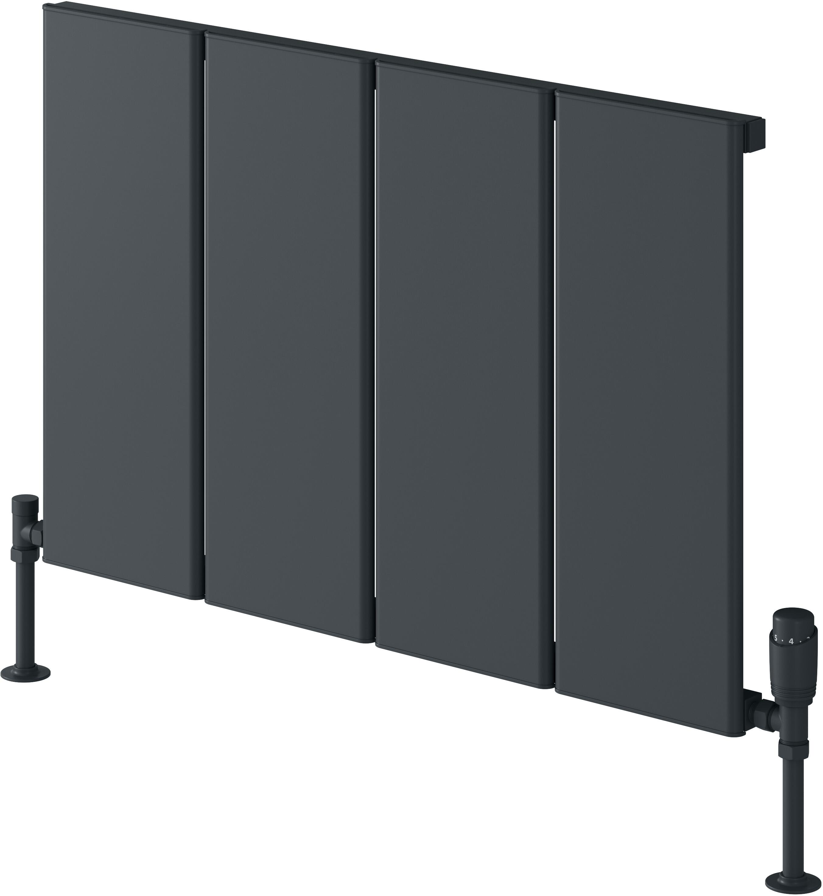 Anthracite Horizontal Reina Larga - Quality Aluminium Build & High Heat ...