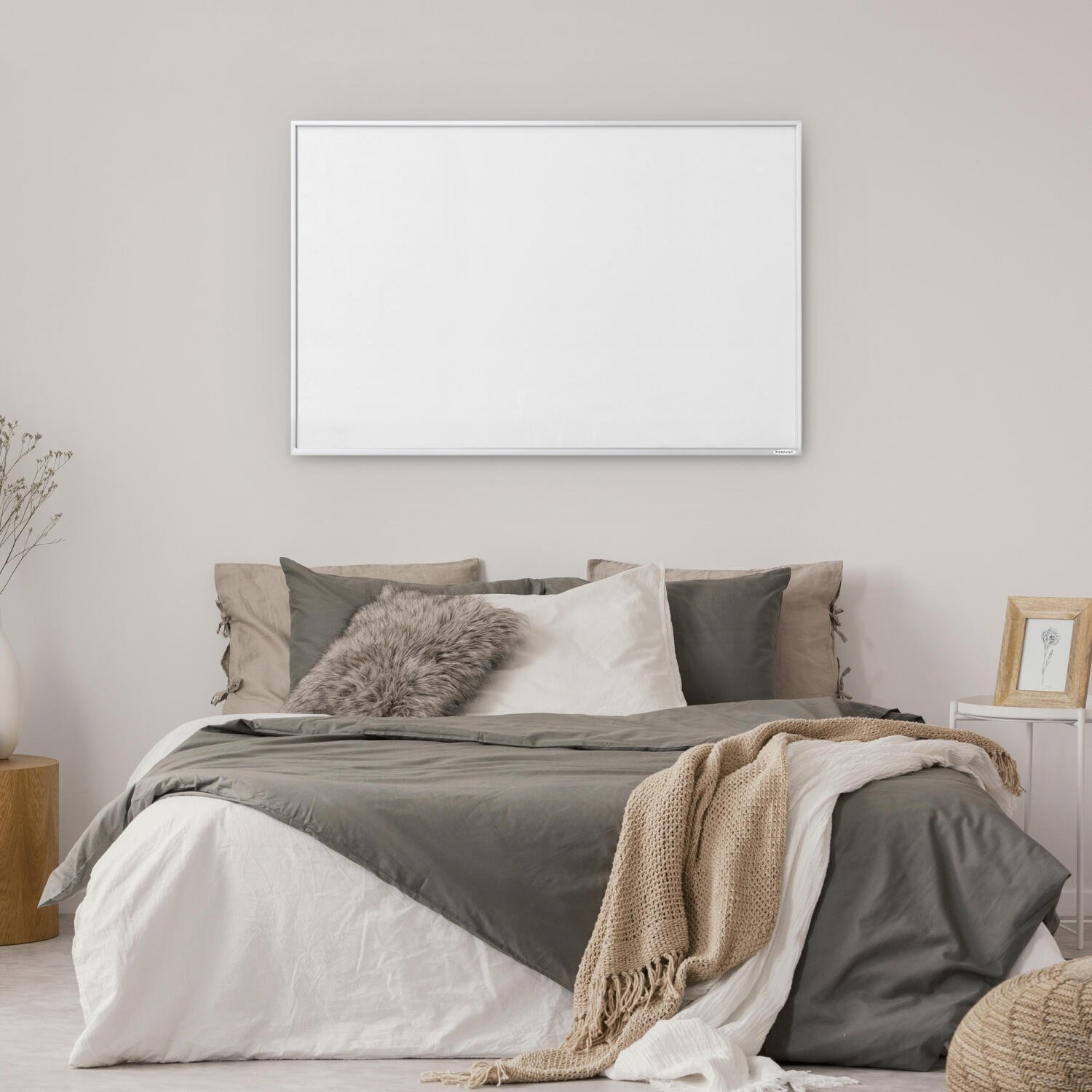 Mirrorstone Classic White Infrared Heating Panel 900W - Heater Shop