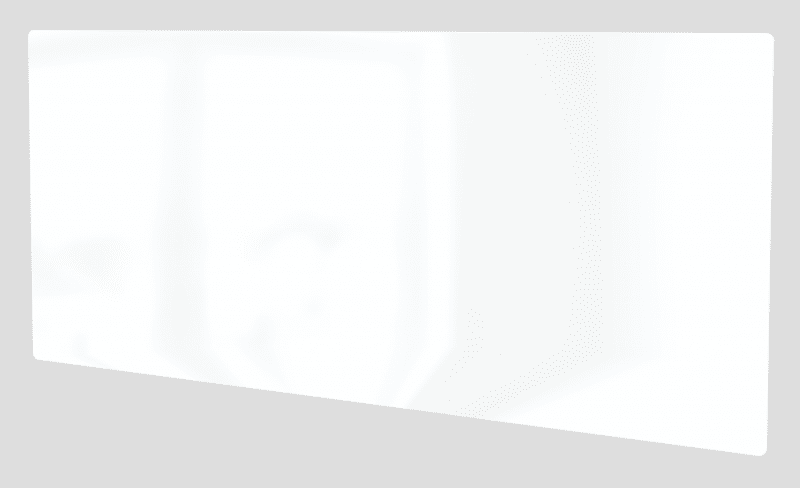 Dimplex Alta Clip on Glass - White to fit DTD4R15 1500W - Heater Shop