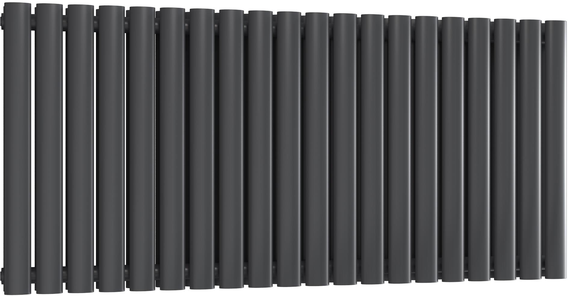 Reina Neval A-NVL06117SW Single White Textured Horizontal Radiator ...