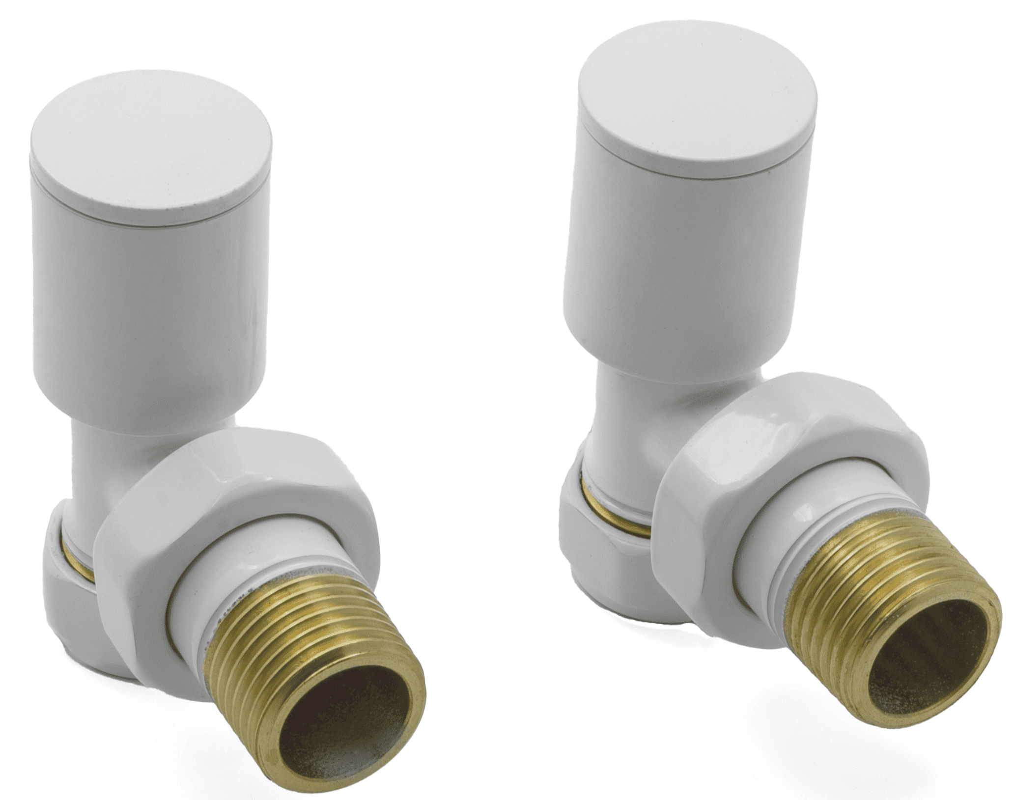 Reina Portland Angled White Valve - Heater Shop