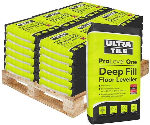 Ultra Tile ProLevel One Deep Fill Self Levelling Compound 20kg - 54 ...