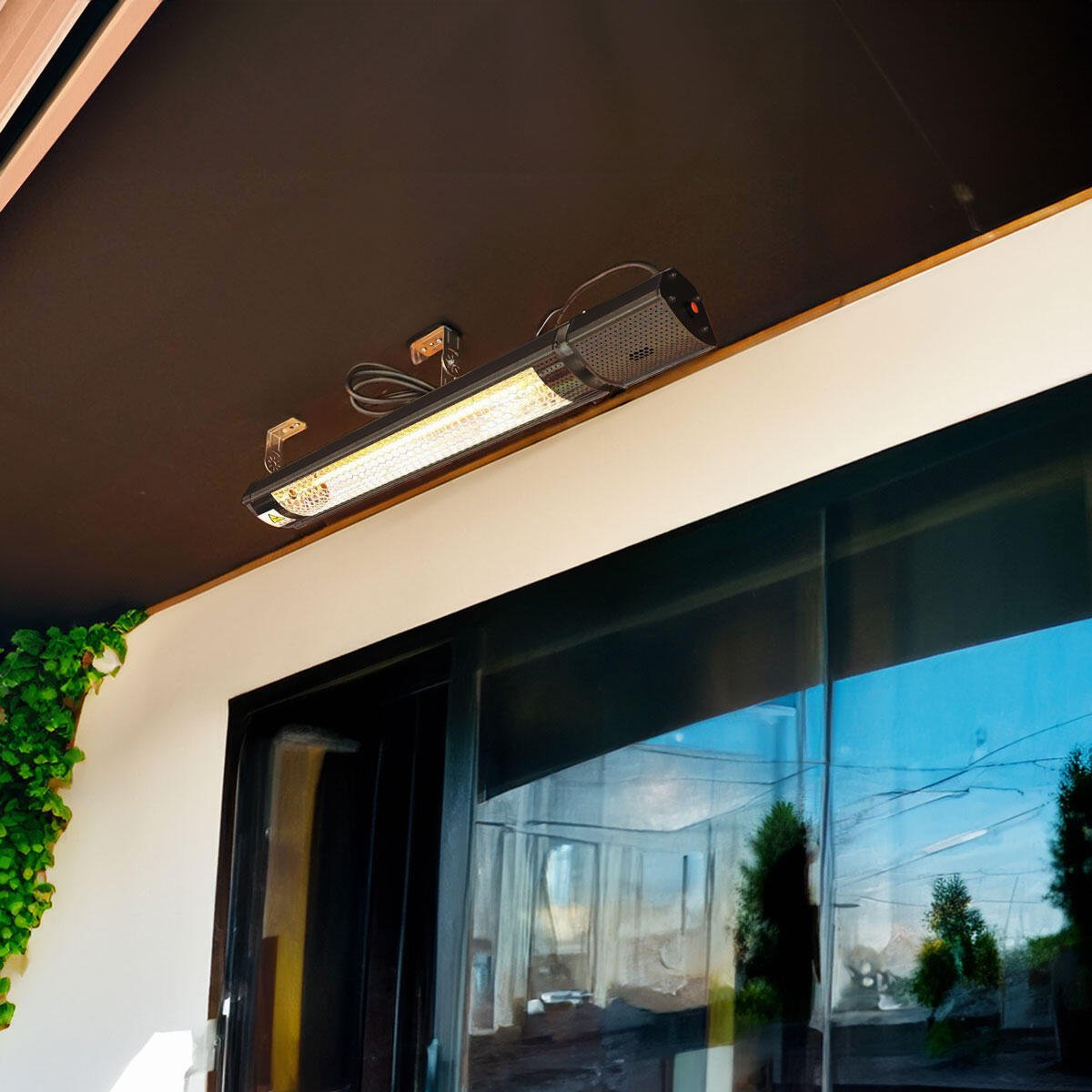 Rointe IRSHI2000B - Sahara 2kW Wall/Ceiling Mounted Infrared Heater ...