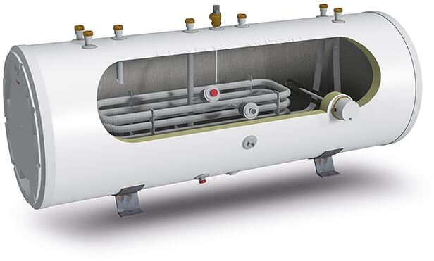 Gledhill StainlessLite Plus Horizontal Solar Cylinders - Unvented Indirect