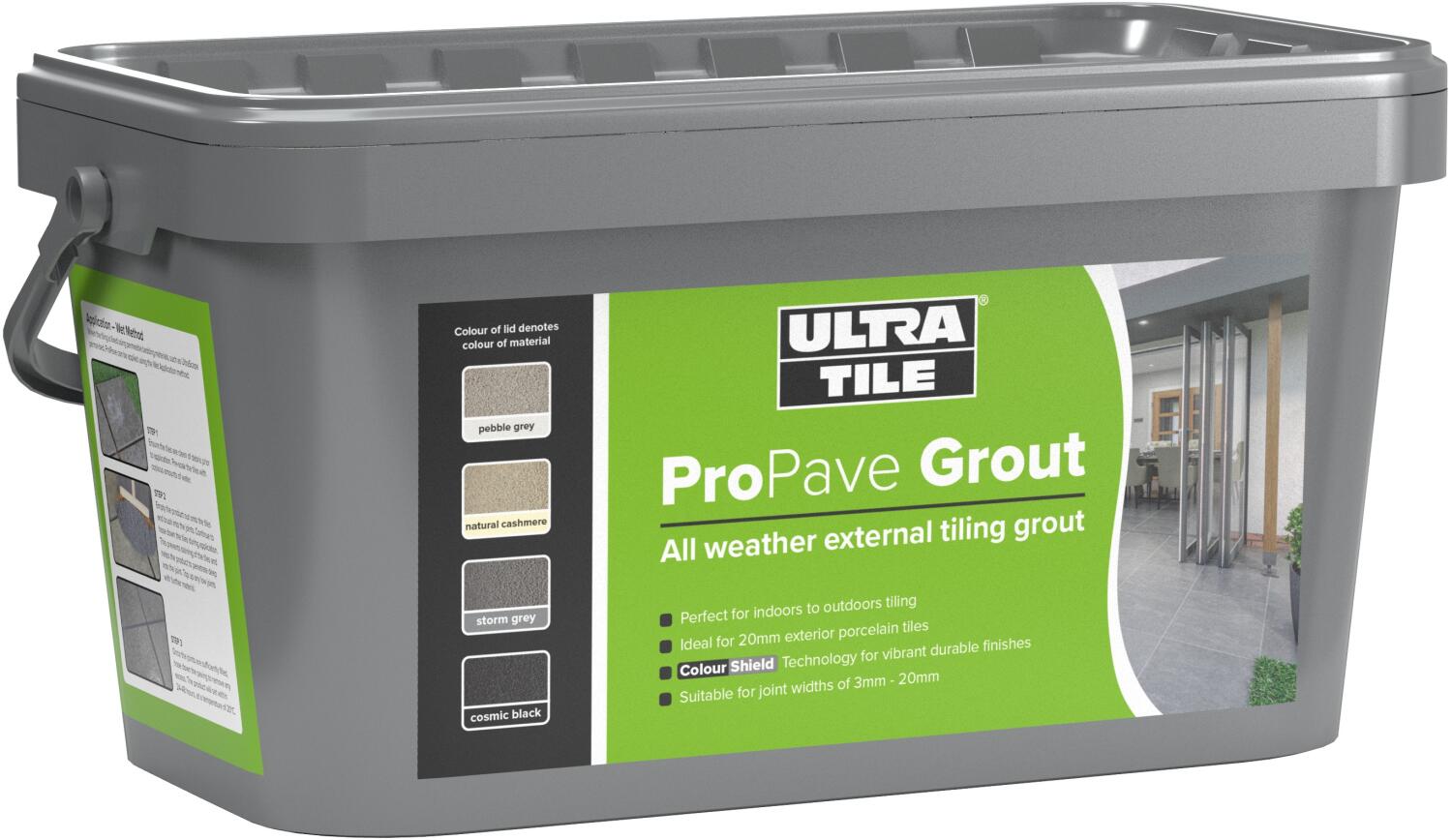 UltraTile Storm Grey Propave Grout External Tiling Grout - Heater Shop