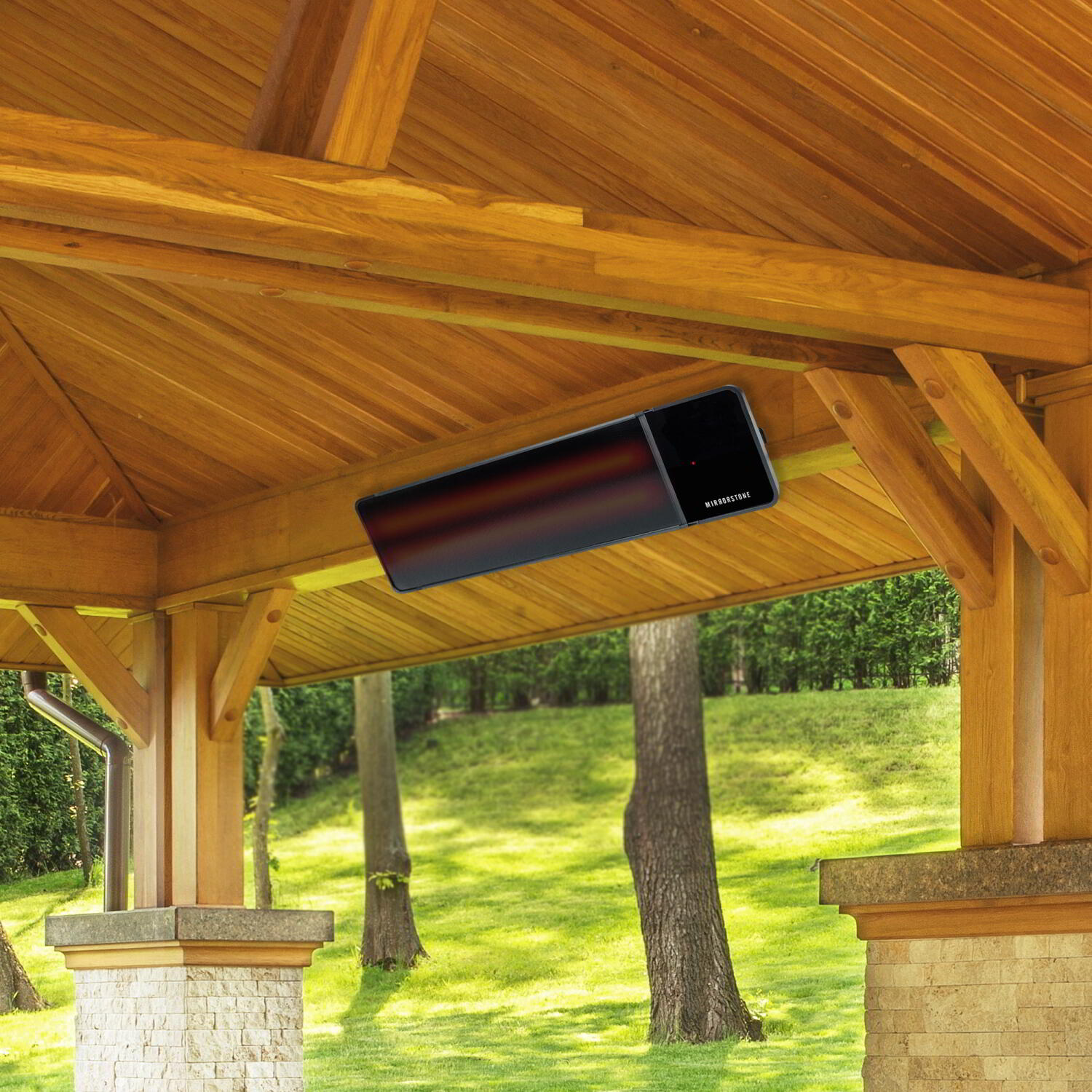 Mirrorstone Theia 1.5kW Infrared Bar Heater - Heater Shop